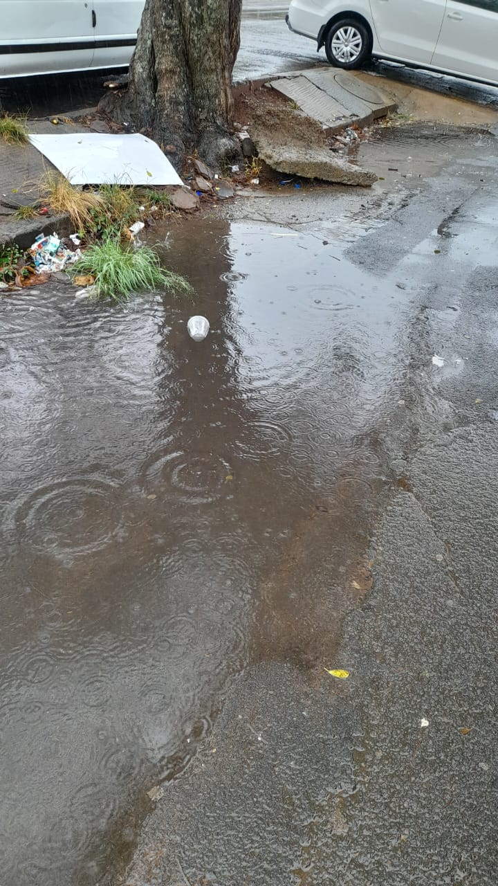 Heavy rains cause sinkhole in busy Durban road as cold weather sets in ...