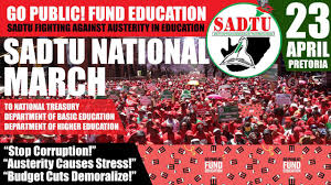 SADTU to Lead National March Against Austerity Measures in Education ...